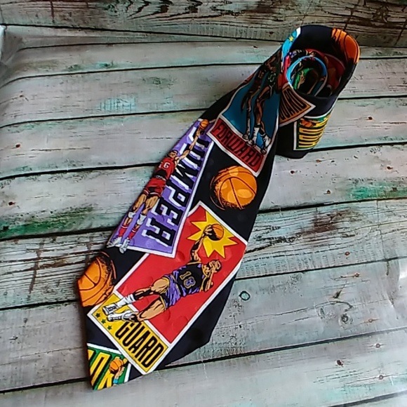 Addiction | Accessories | 2 For 2 Basketball Theme Neck Tie | Poshmark